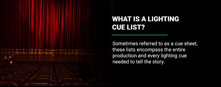 How To Create a Lighting Cue Sheet | Illuminated Integration